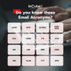 Do you know these Email Acronyms? – Incube8